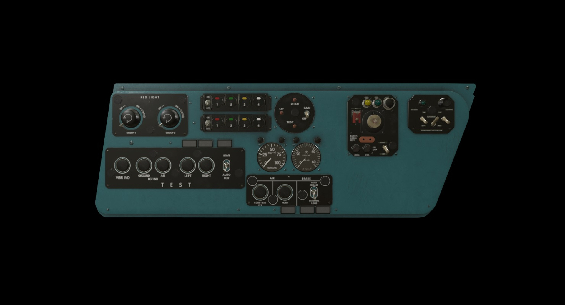Left console mi-8mt mi-17mt 3D - TurboSquid 1372768