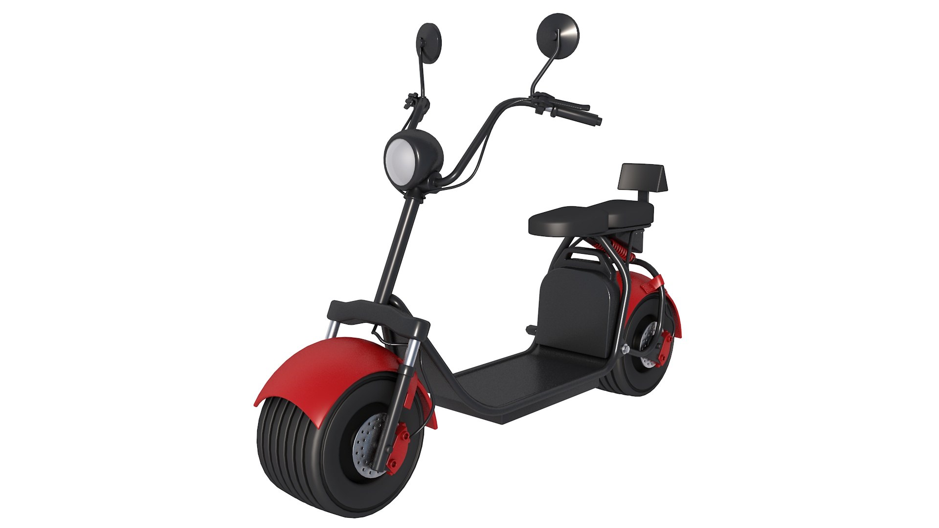 Electric City Scooter 3D Model - TurboSquid 2084275