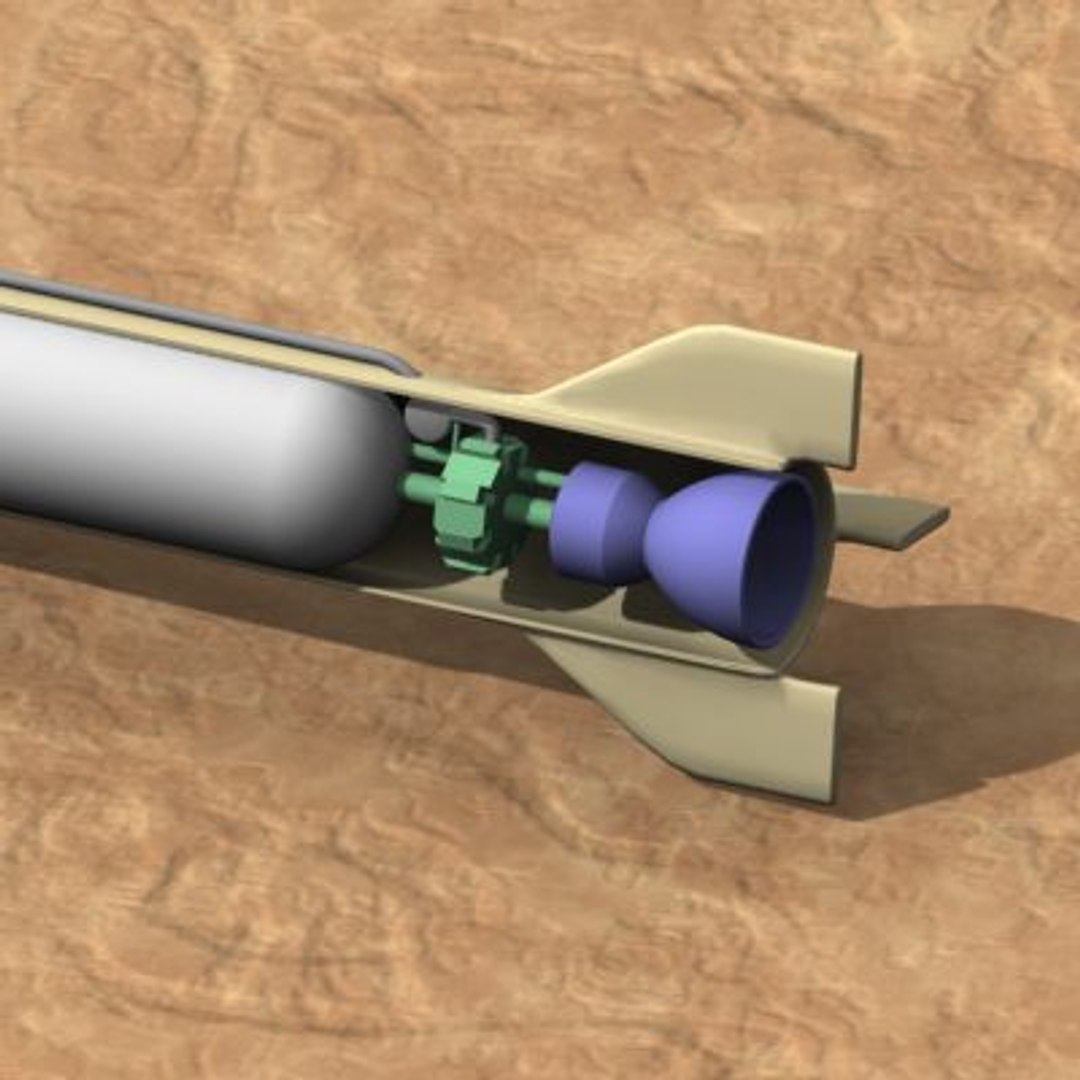 3d Model Scud Missile