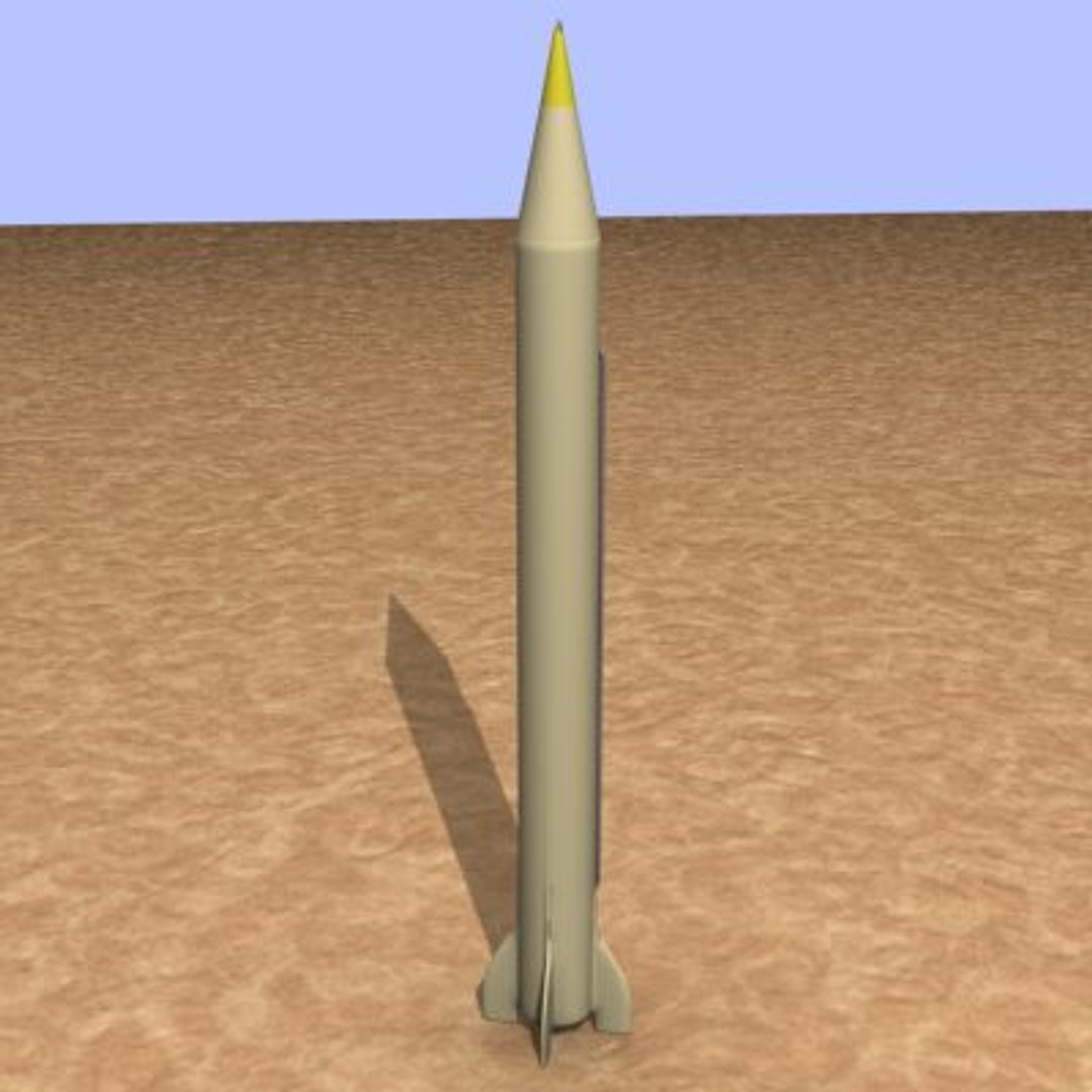 3d Model Scud Missile