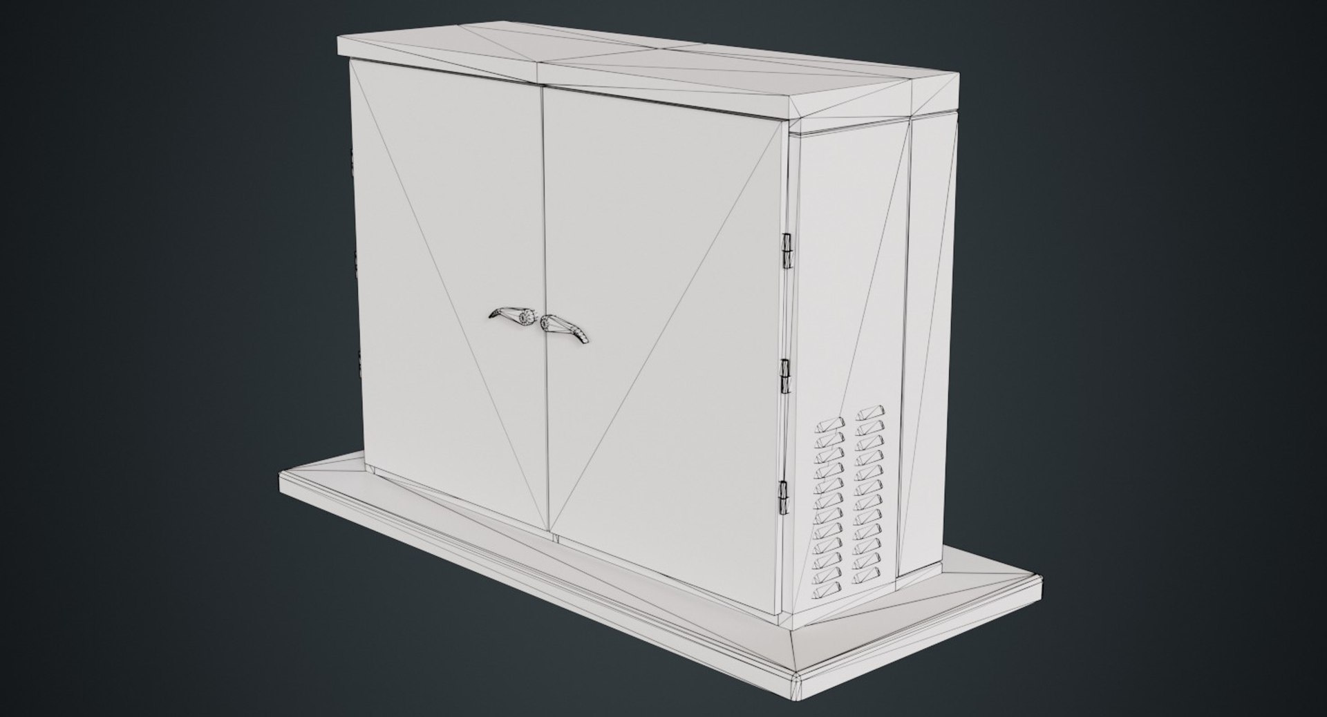 Electrical Enclosure 3b 3D - TurboSquid 1382985