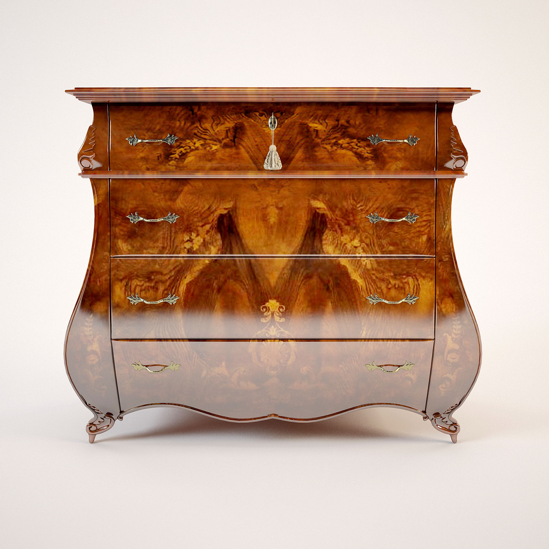 chest drawers 3d model