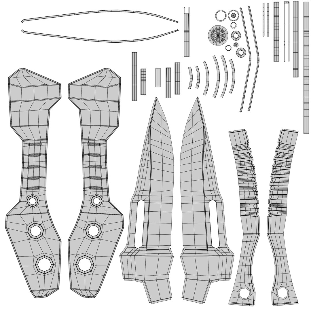 Knife 1 I 3D Model - TurboSquid 2552750