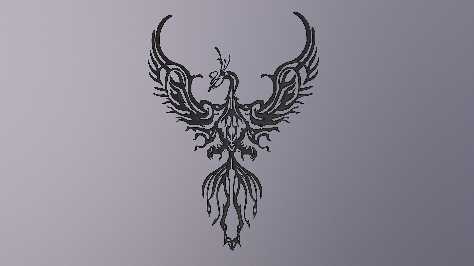 Phoenix - Immortal bird low-poly 3D model - TurboSquid 1824580