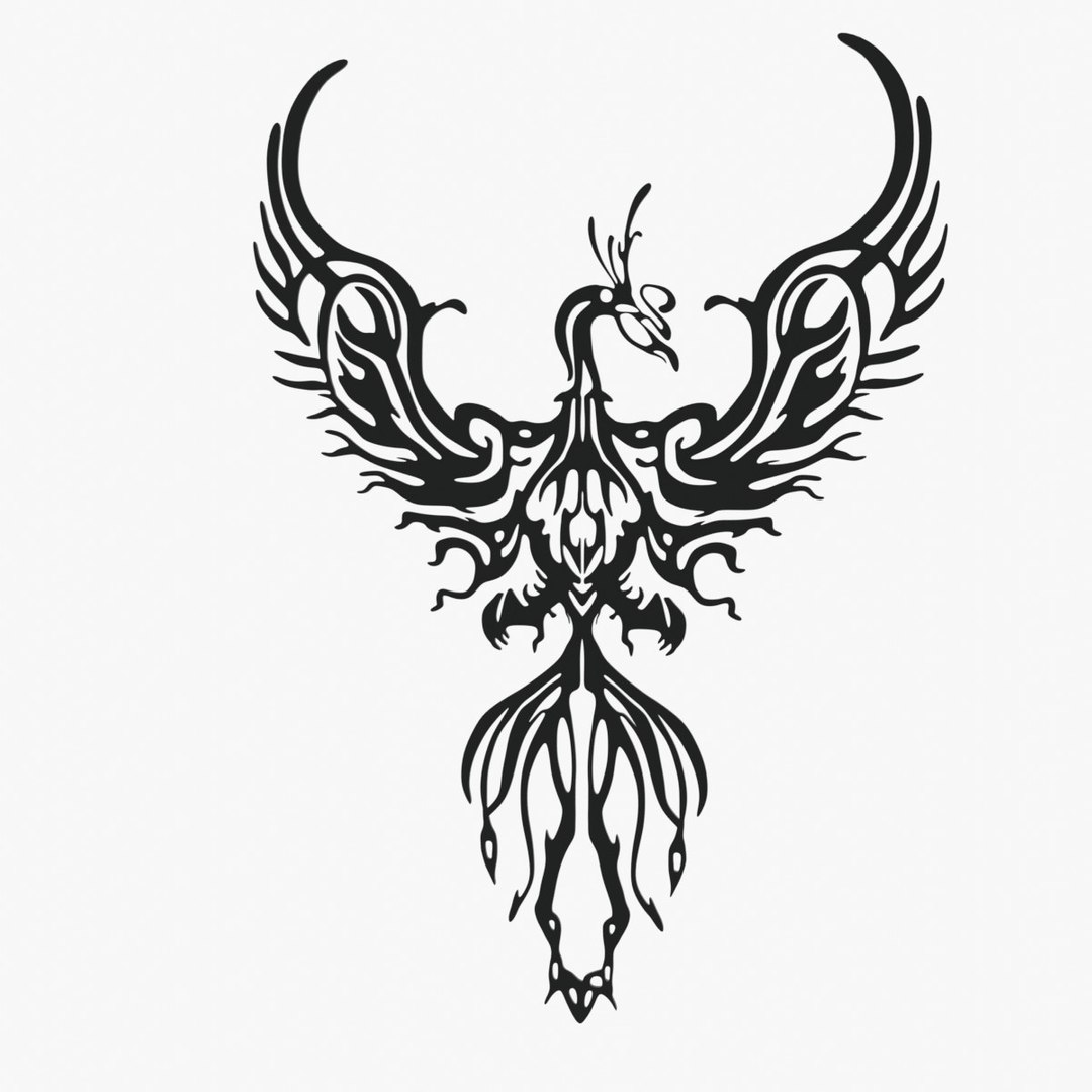 Phoenix - Immortal bird low-poly 3D model - TurboSquid 1824580