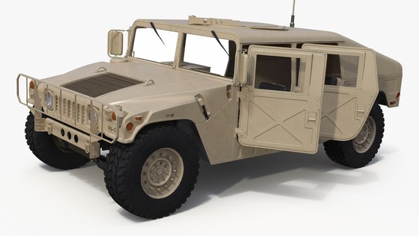3D модель Военная бронированная машина Humvee Simplified - TurboSquid ...