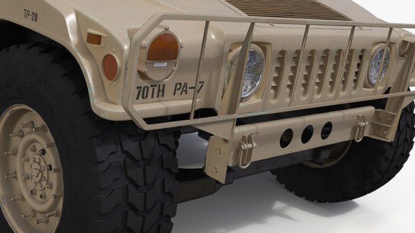 3D модель Военная бронированная машина Humvee Simplified - TurboSquid ...