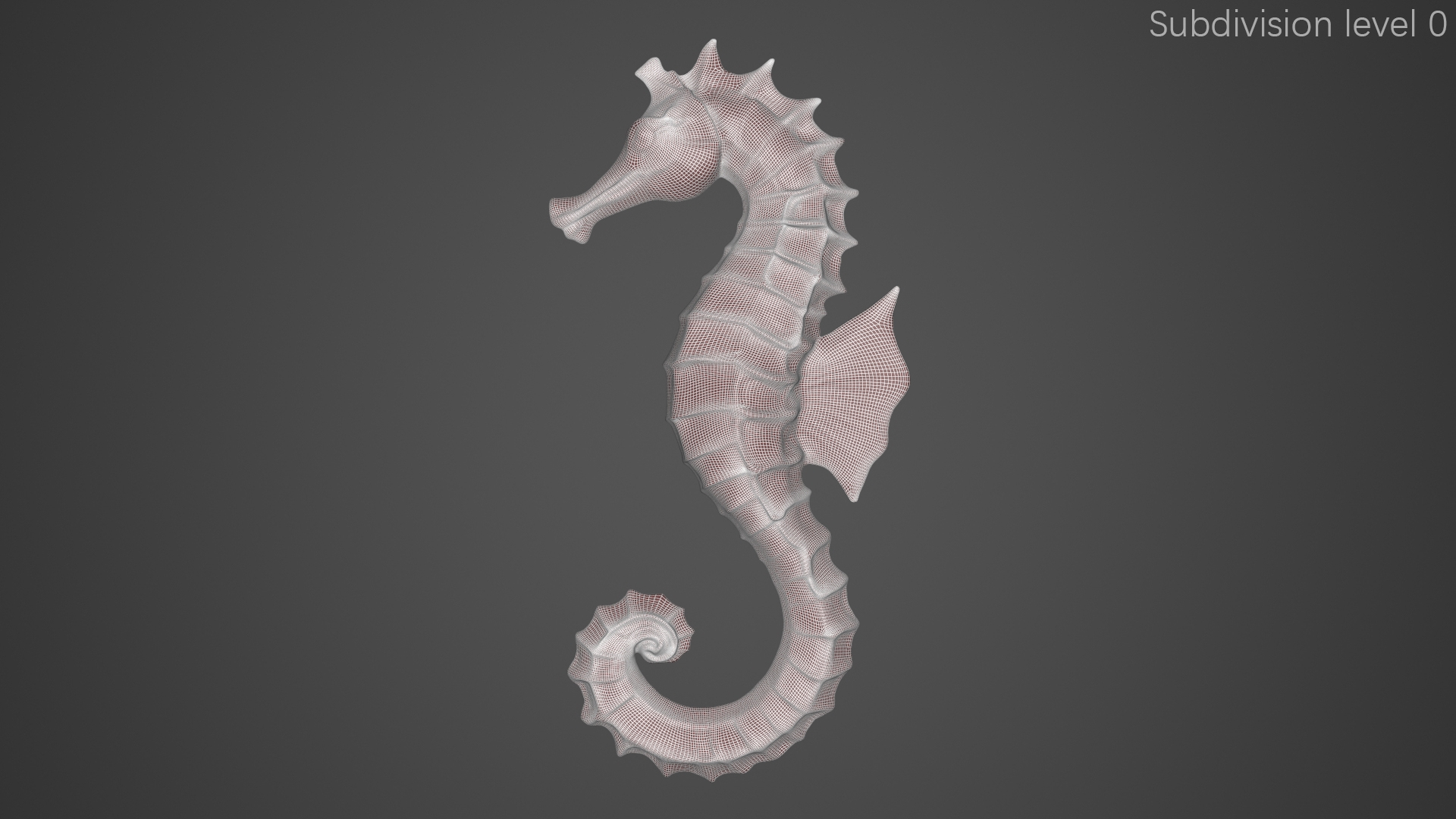 Gold Seahorse 3 3D Model - TurboSquid 2227389