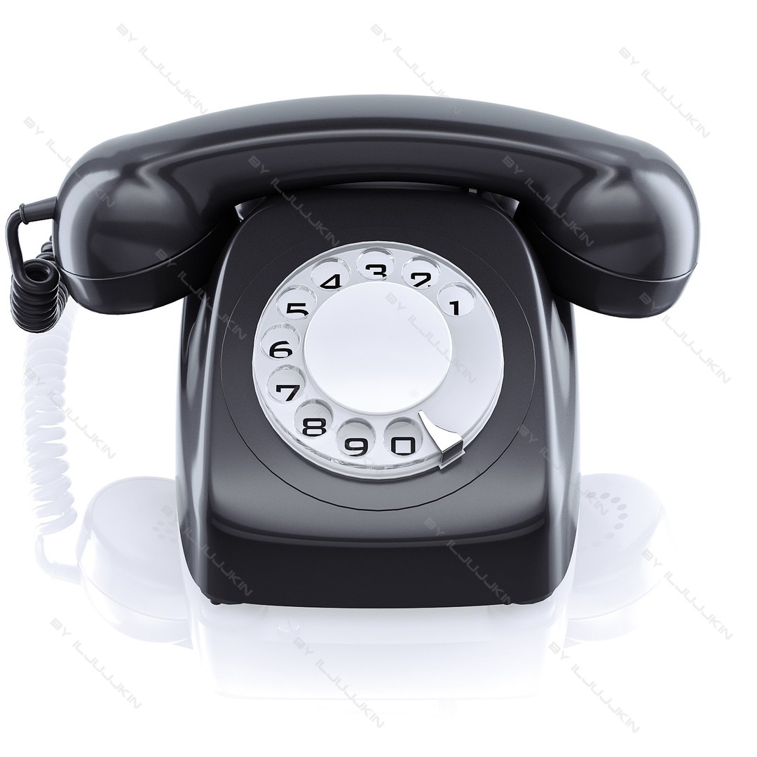 Obj Retro Phone Disc