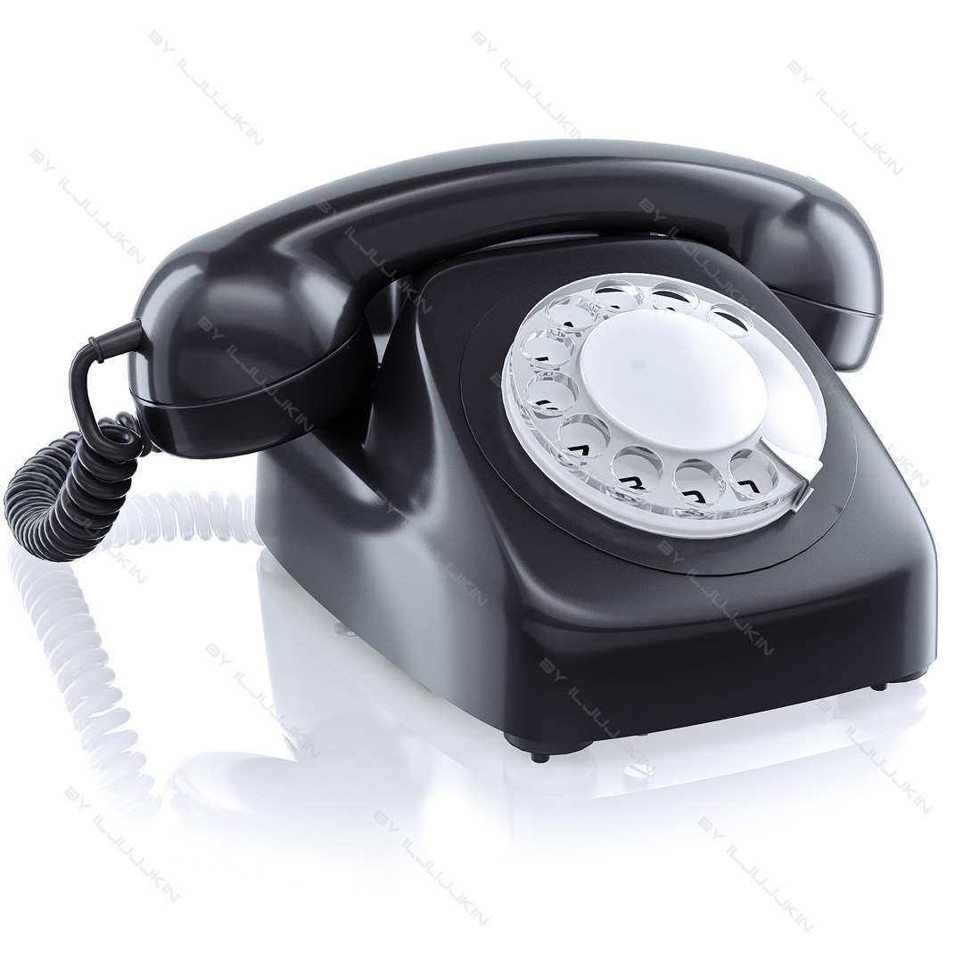 Obj Retro Phone Disc