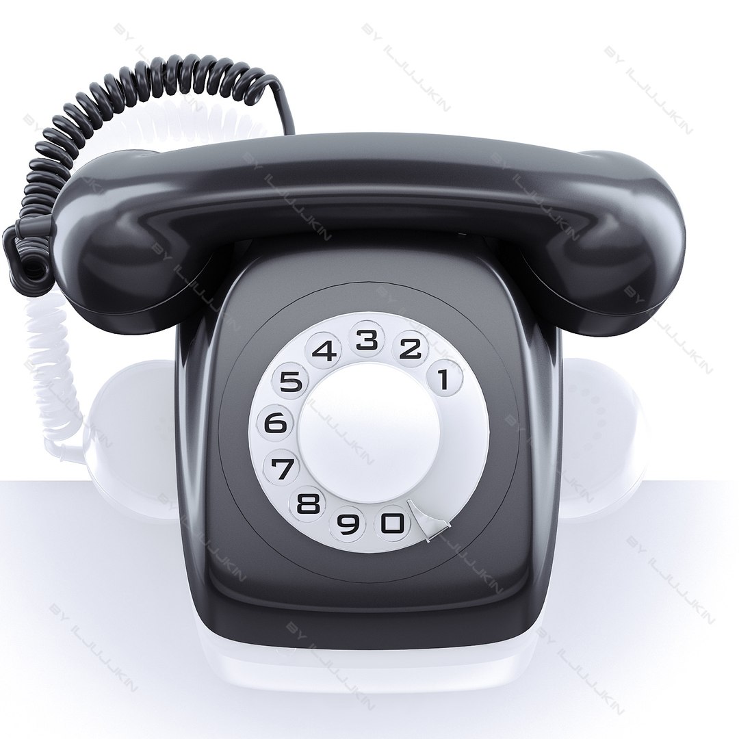 Obj Retro Phone Disc