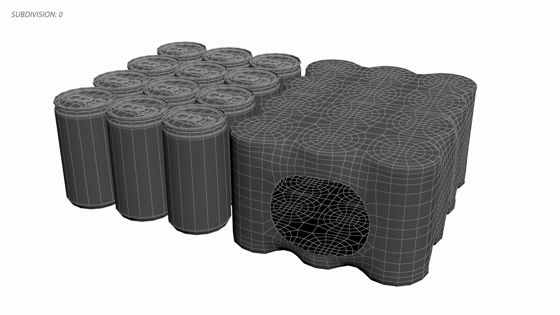 Shrink Wrap Cans 3D - TurboSquid 1841166