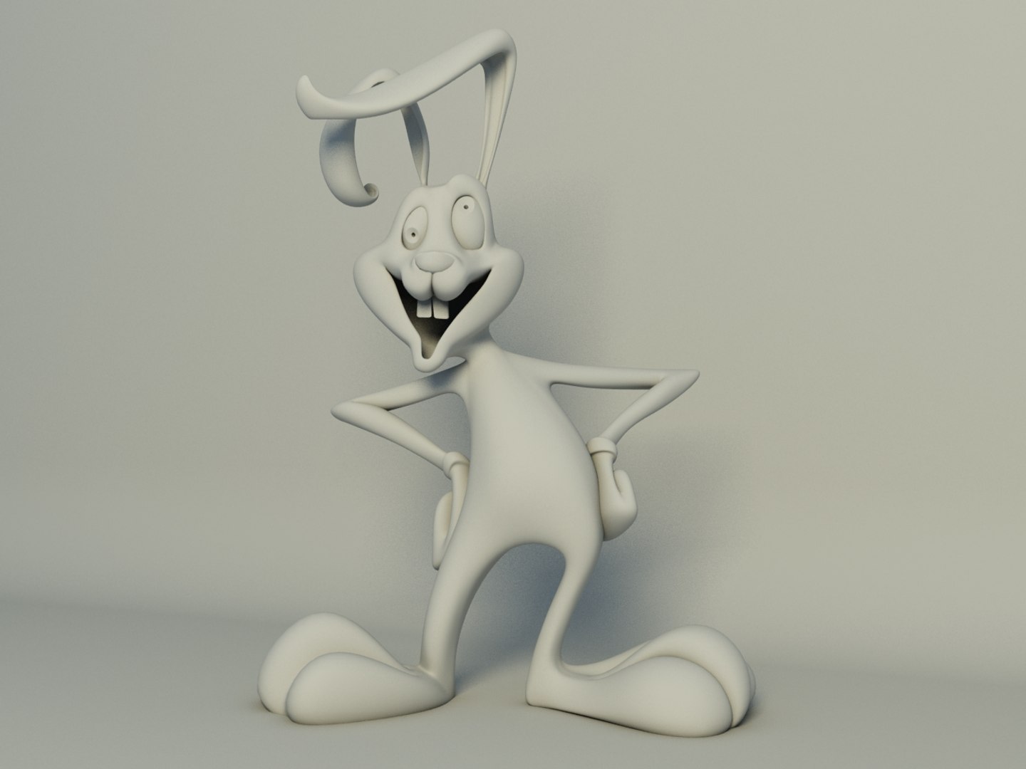 Crazy Rabbit 3d Model