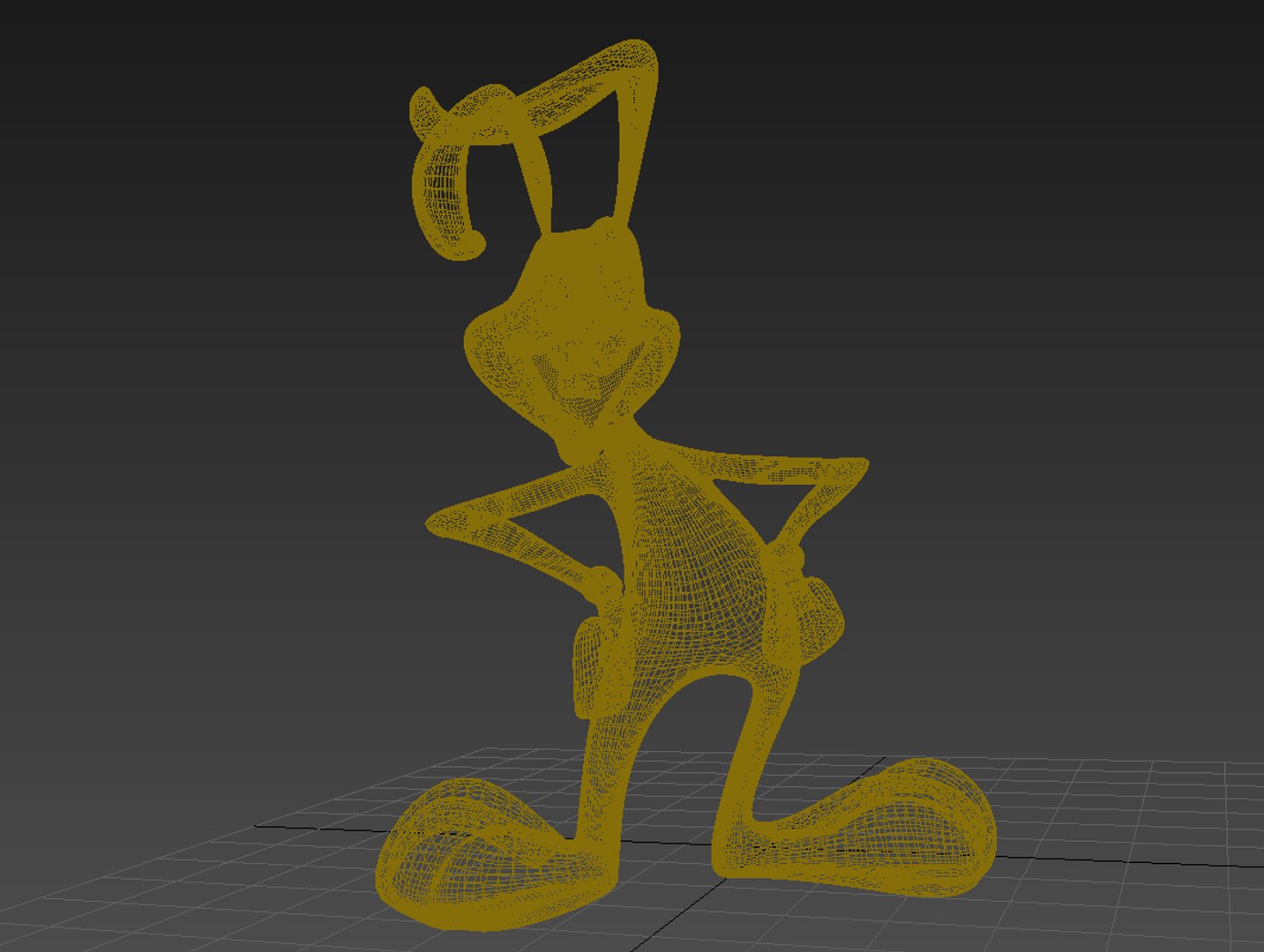 Crazy Rabbit 3d Model