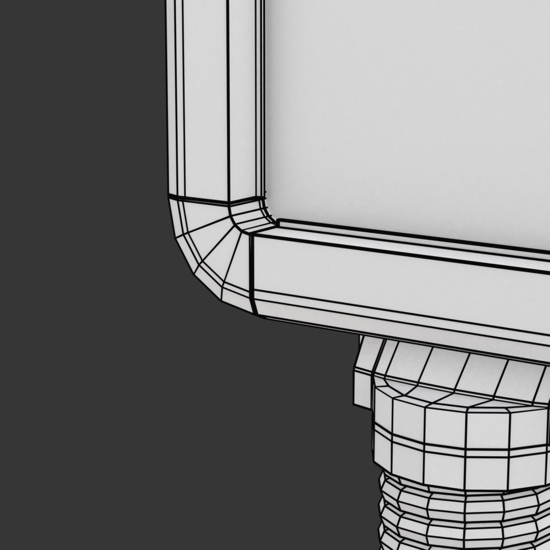 Stand sign street 3D model - TurboSquid 1242282