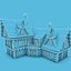 Medieval Coaching Inn Buildings 3d Obj