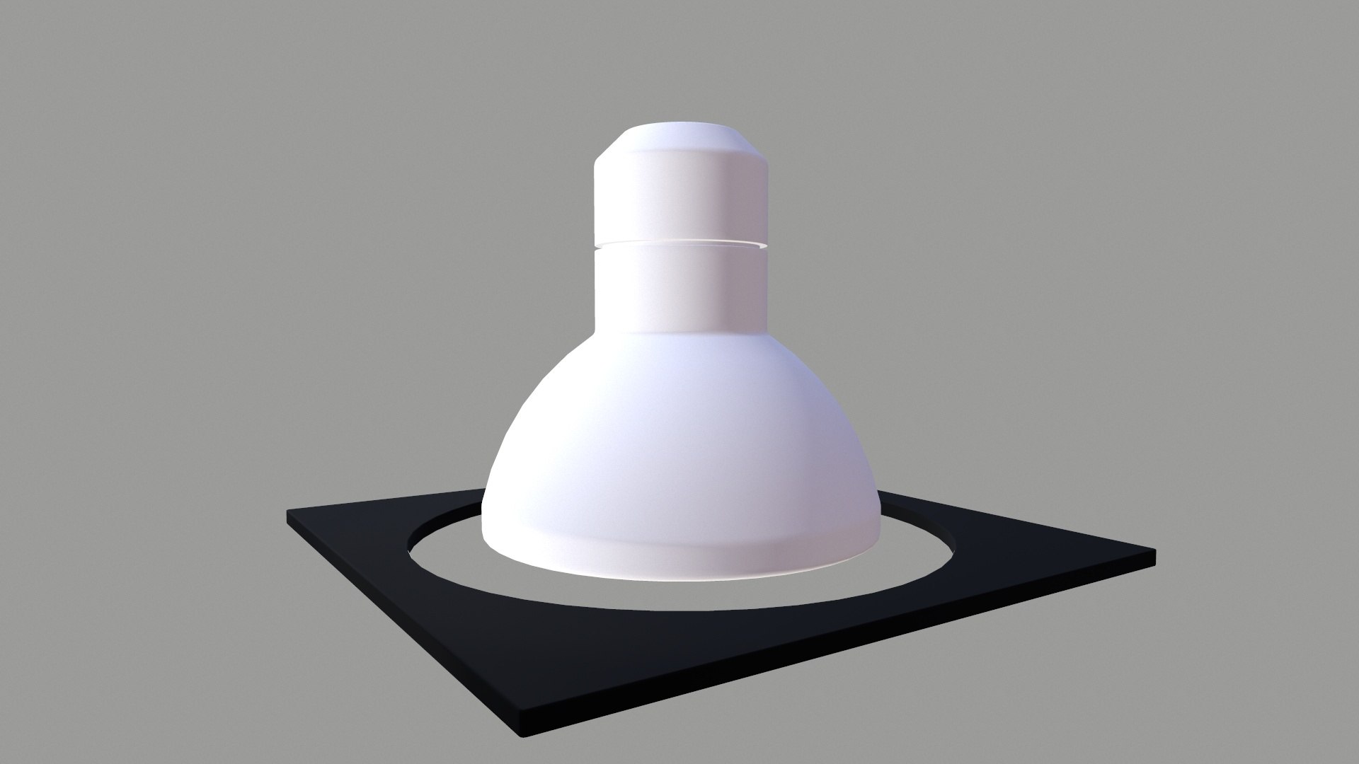 3D Black Halogen Light Model - TurboSquid 2325117