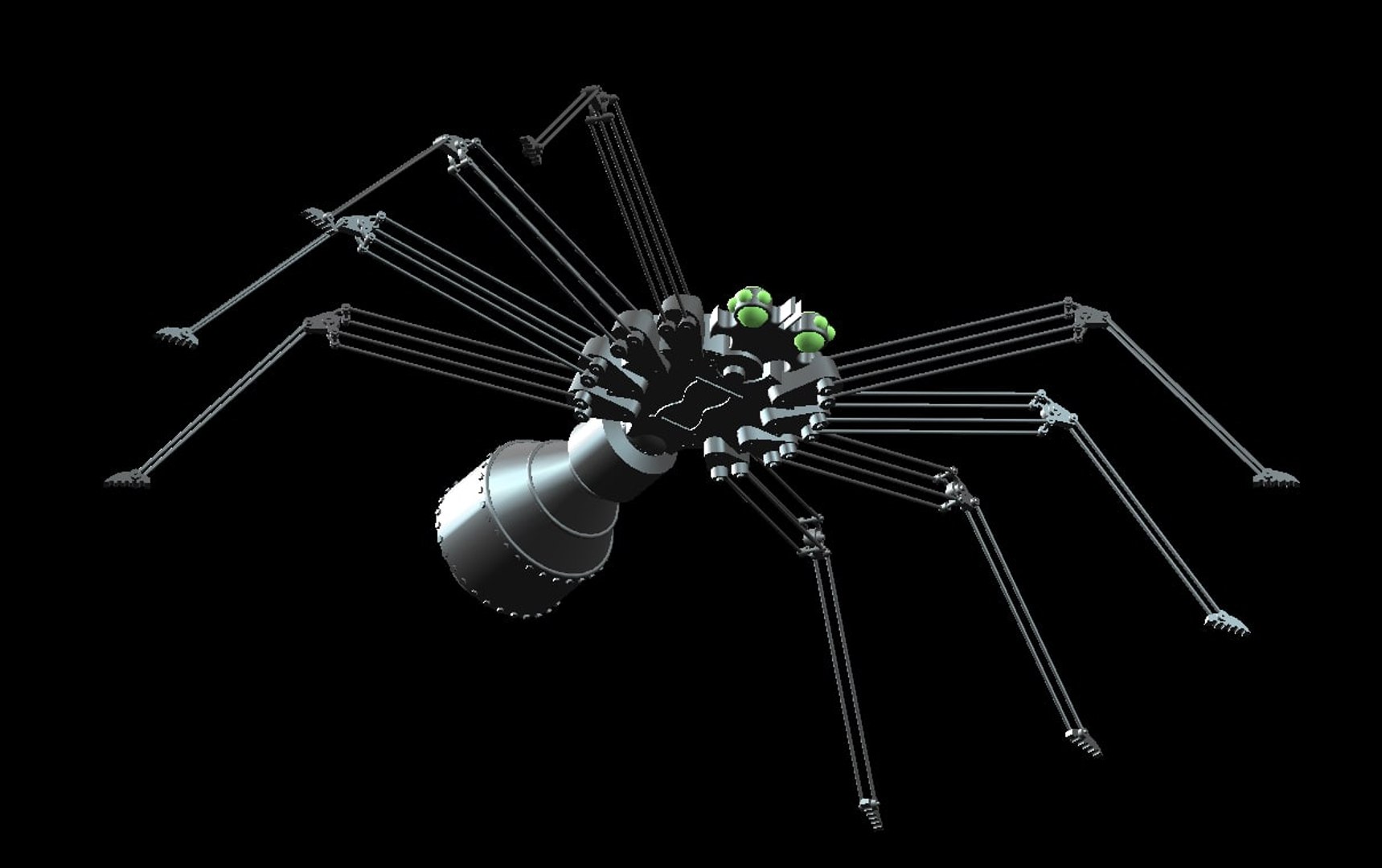 3d Model Of Spider
