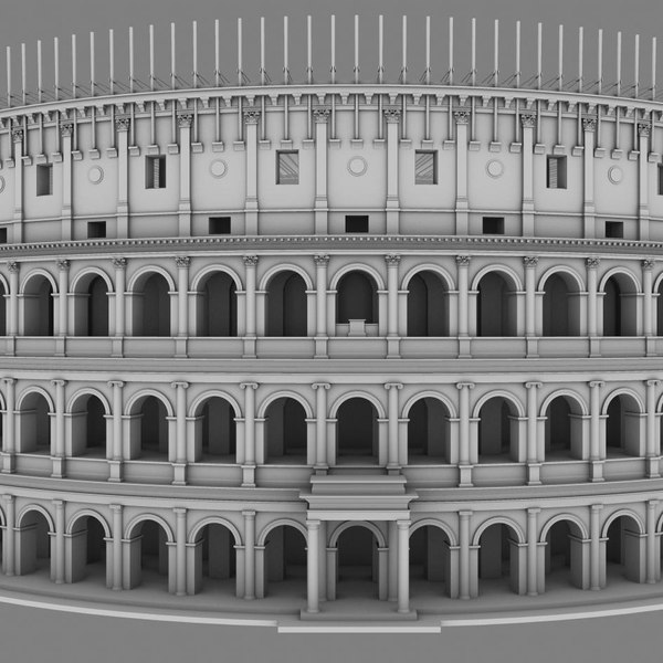 3D Coliseum Models | TurboSquid
