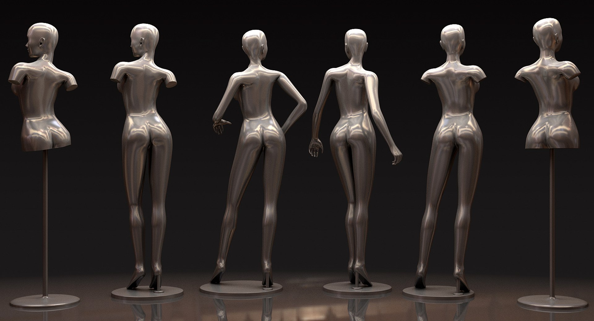 3ds max mannequin