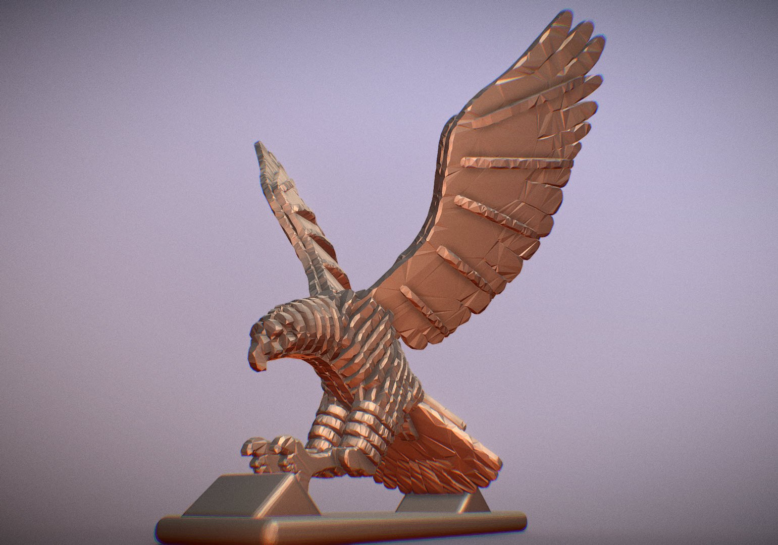 Hawk Print 3D - TurboSquid 1489120