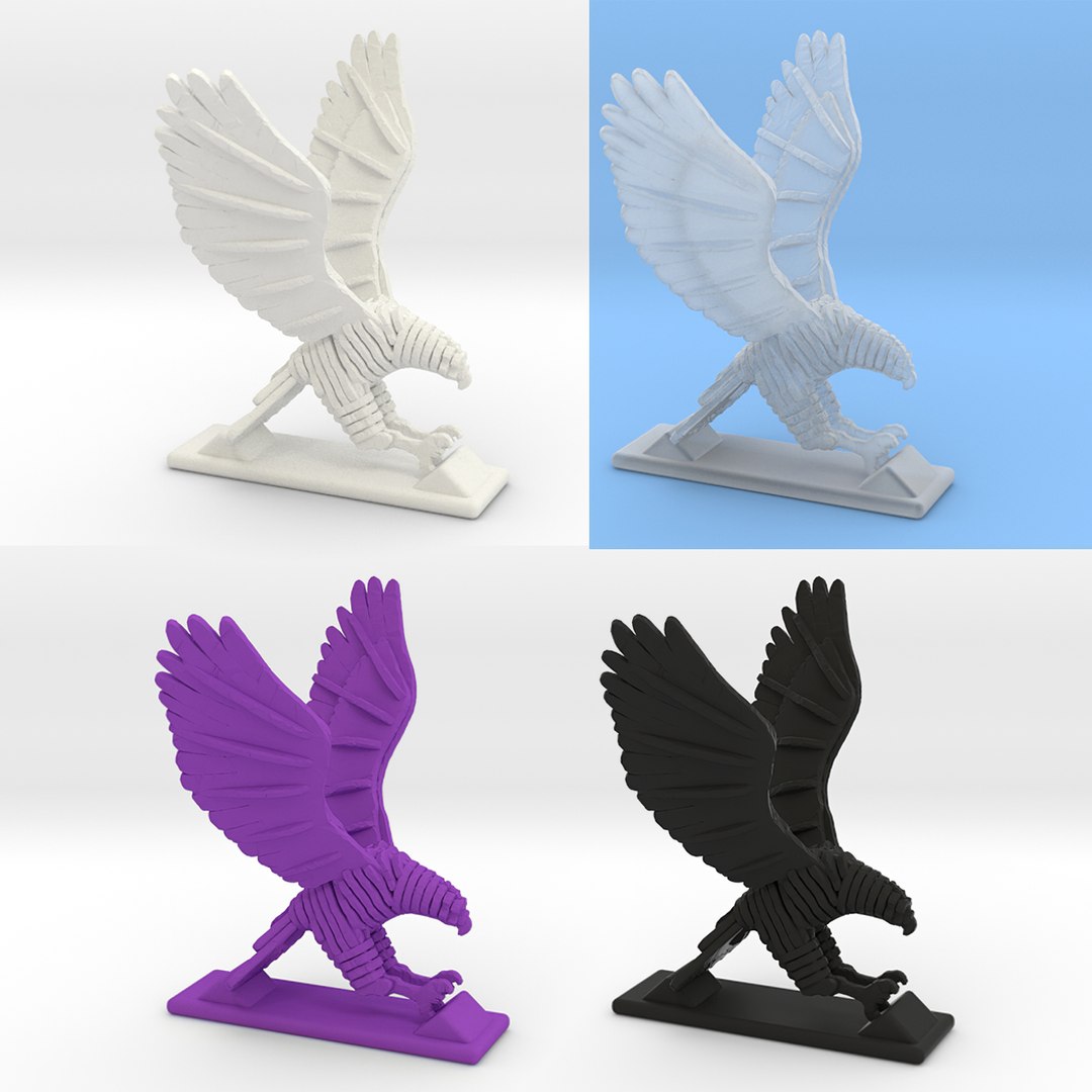 Hawk Print 3D - TurboSquid 1489120
