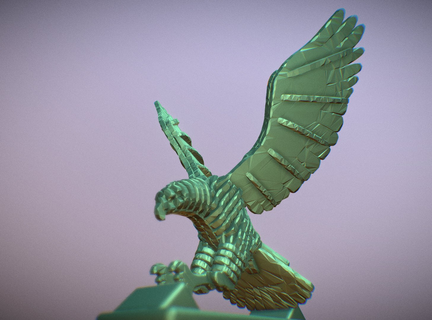 Hawk Print 3D - TurboSquid 1489120