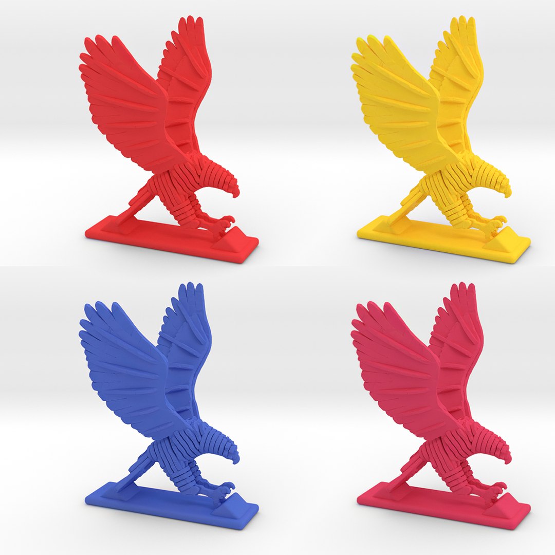Hawk Print 3D - TurboSquid 1489120