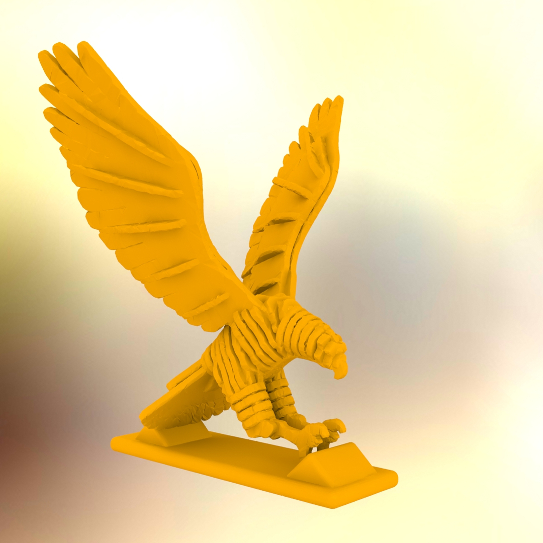Hawk Print 3D - TurboSquid 1489120