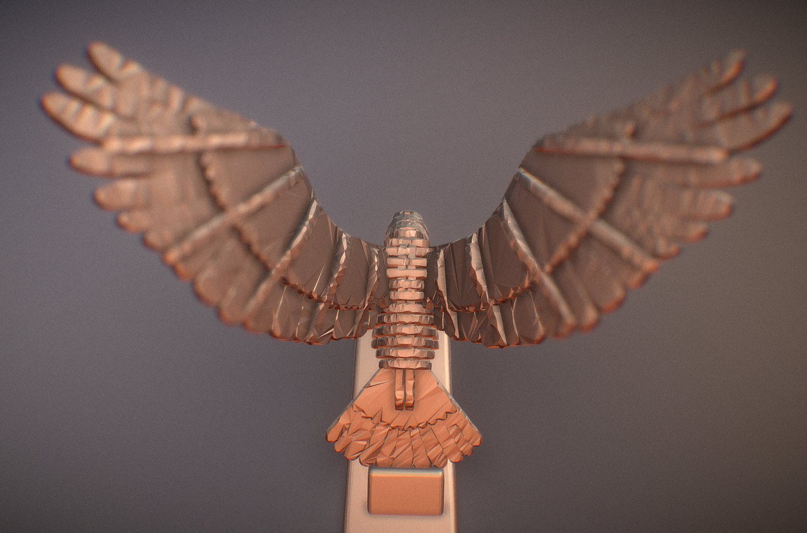 Hawk Print 3D - TurboSquid 1489120