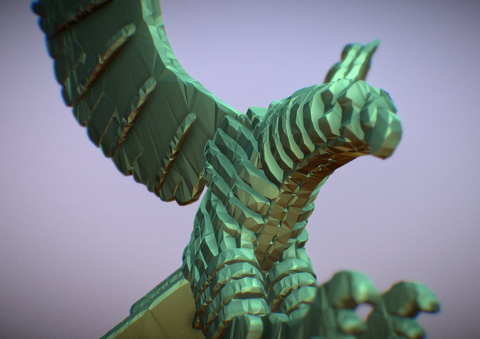 Hawk Print 3D - TurboSquid 1489120