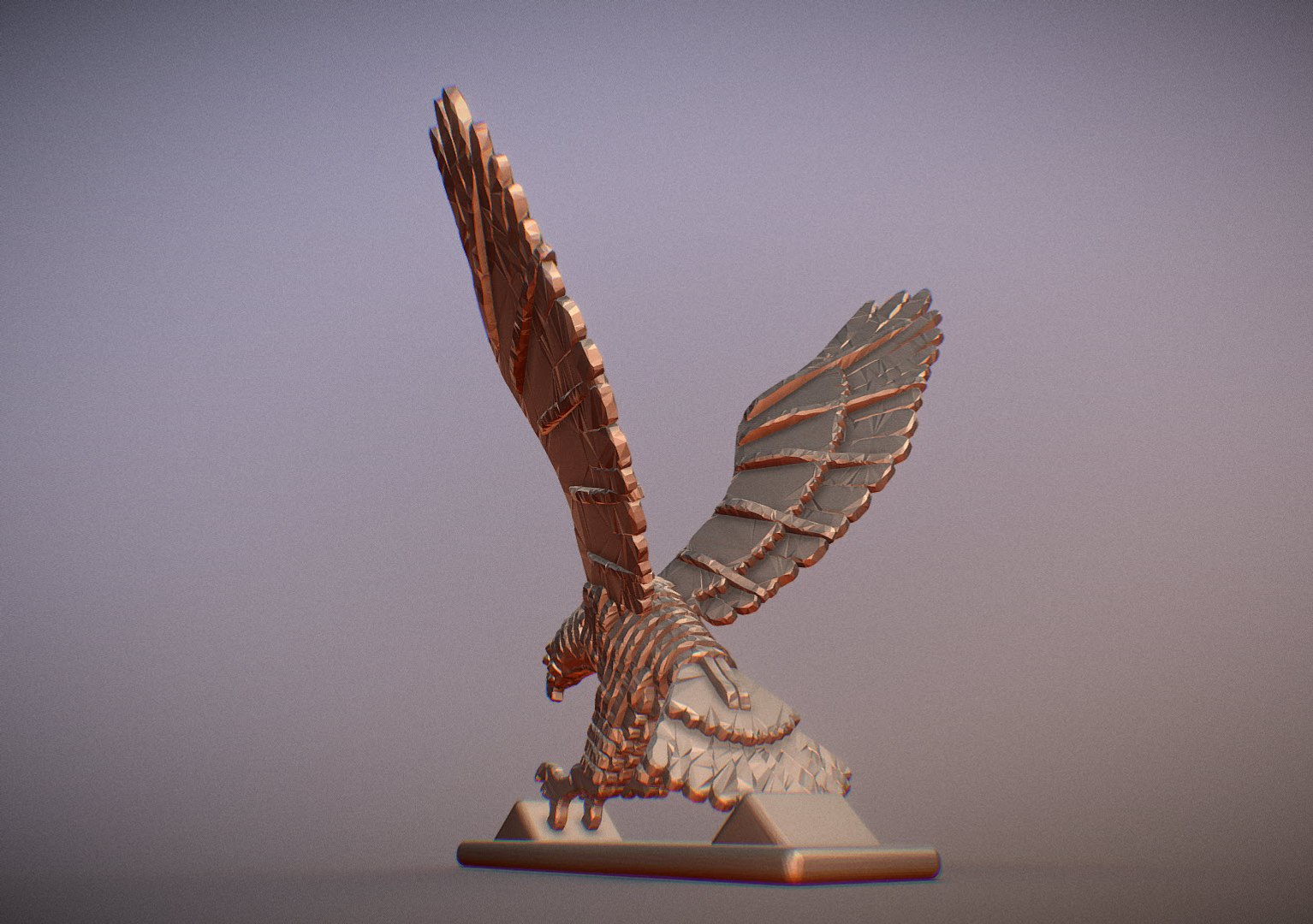 Hawk Print 3D - TurboSquid 1489120
