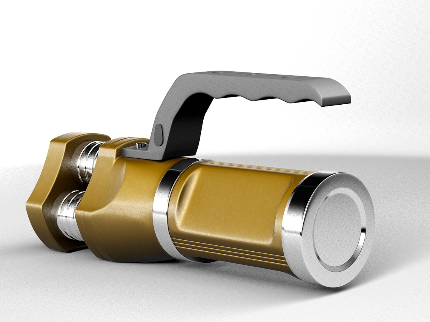 3D Led Flashlight - TurboSquid 1294687