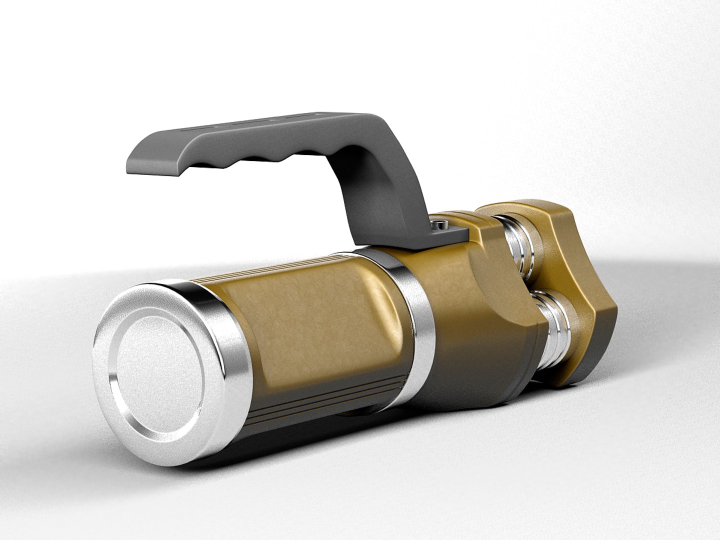 3D Led Flashlight - TurboSquid 1294687