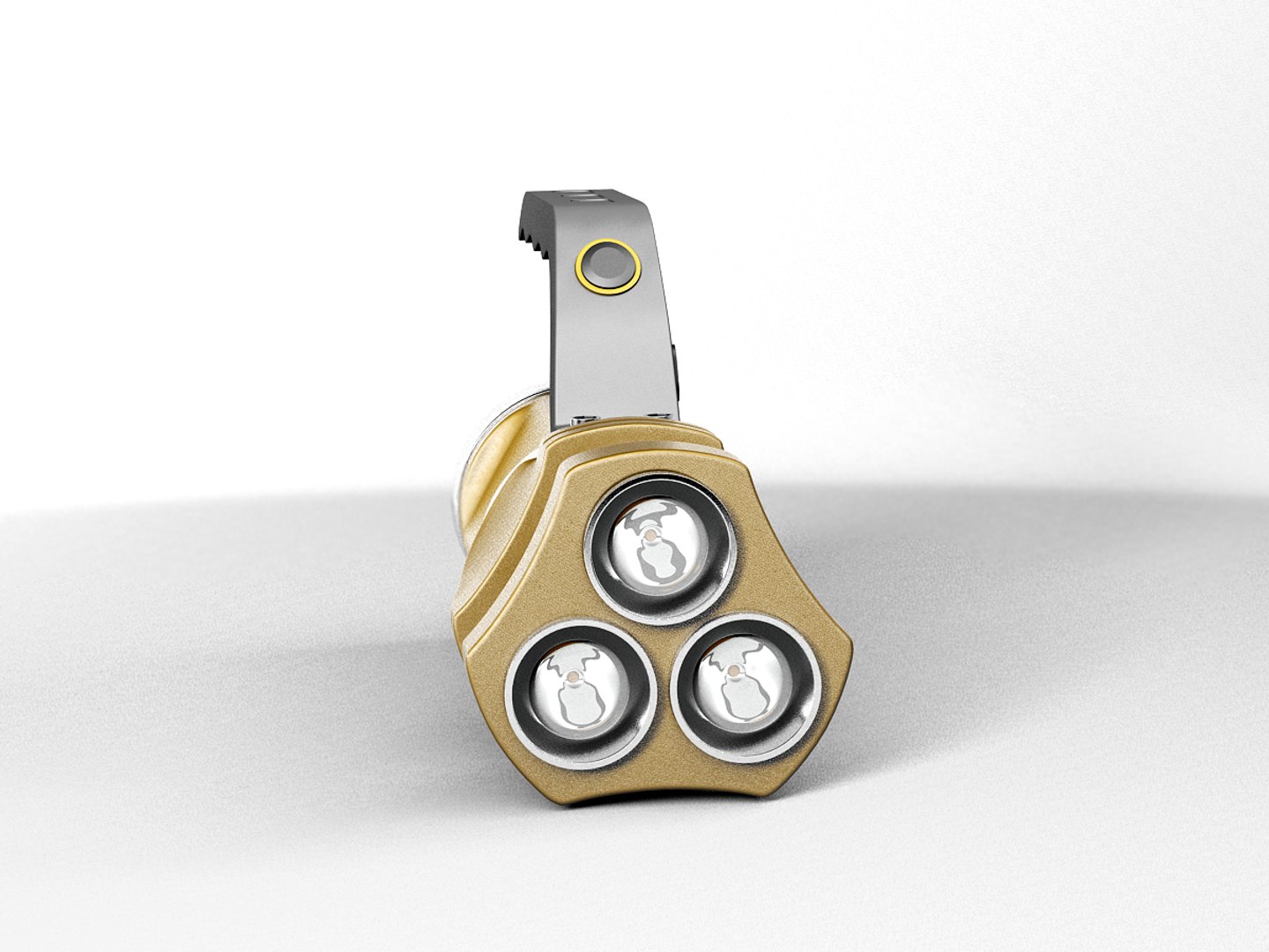 3D Led Flashlight - TurboSquid 1294687