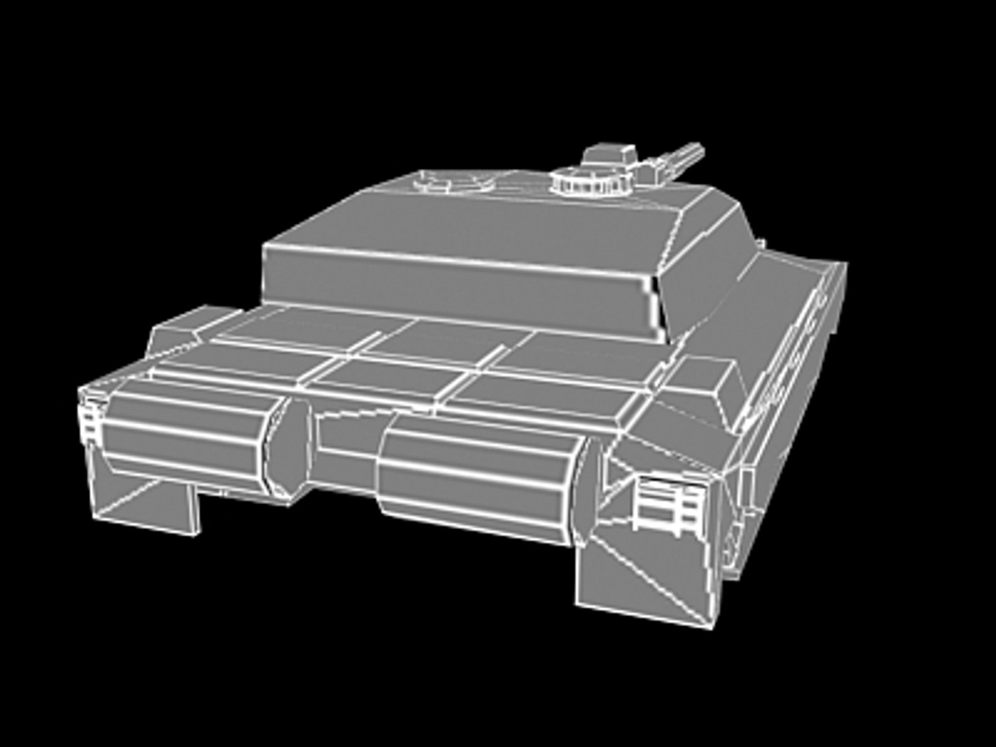 British Army Challenger 2 3d Model