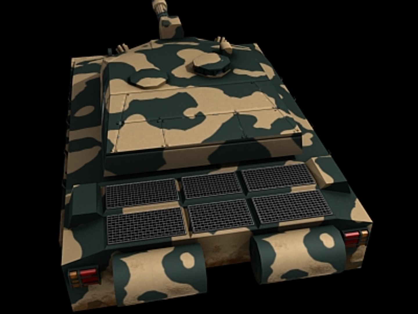 British Army Challenger 2 3d Model