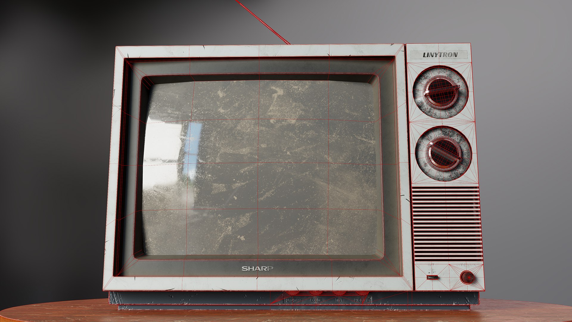 3D Model Tv Sharp - TurboSquid 1709181