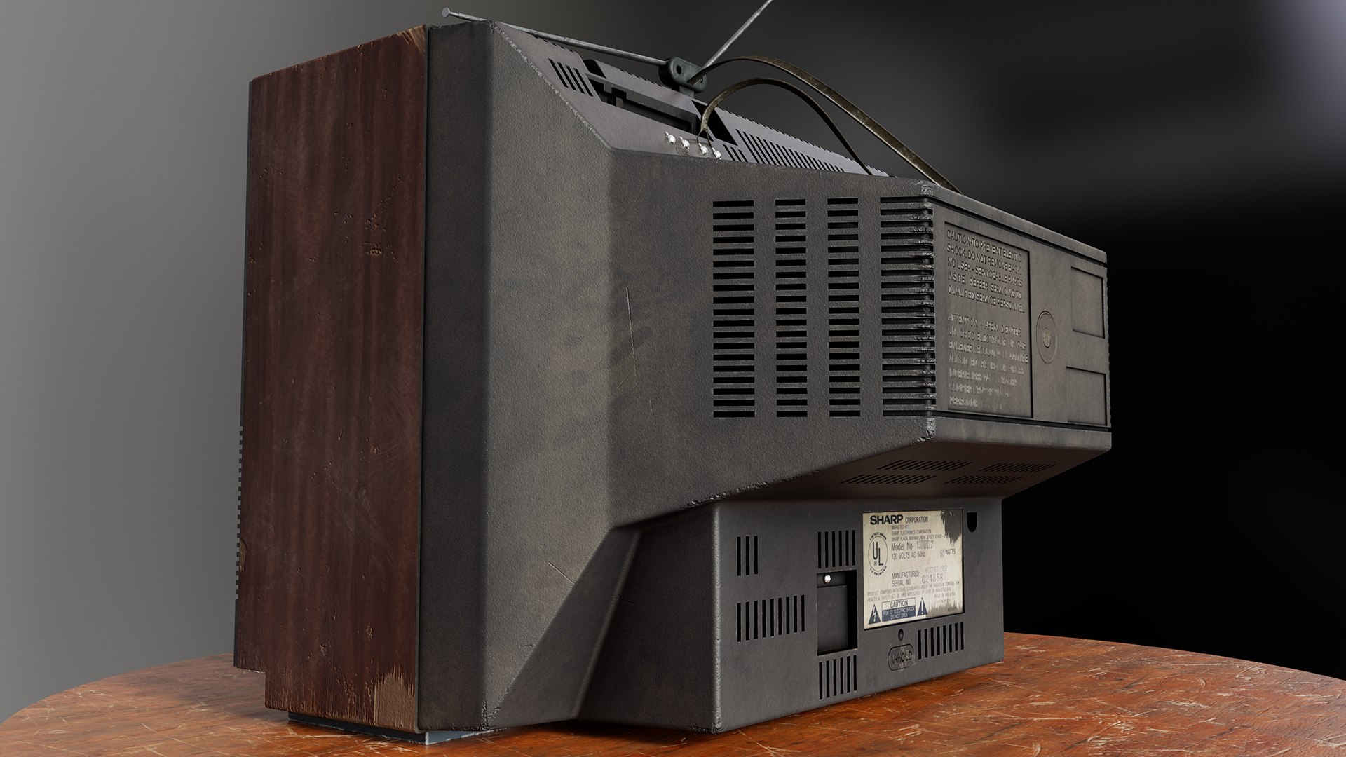 3D Model Tv Sharp - TurboSquid 1709181