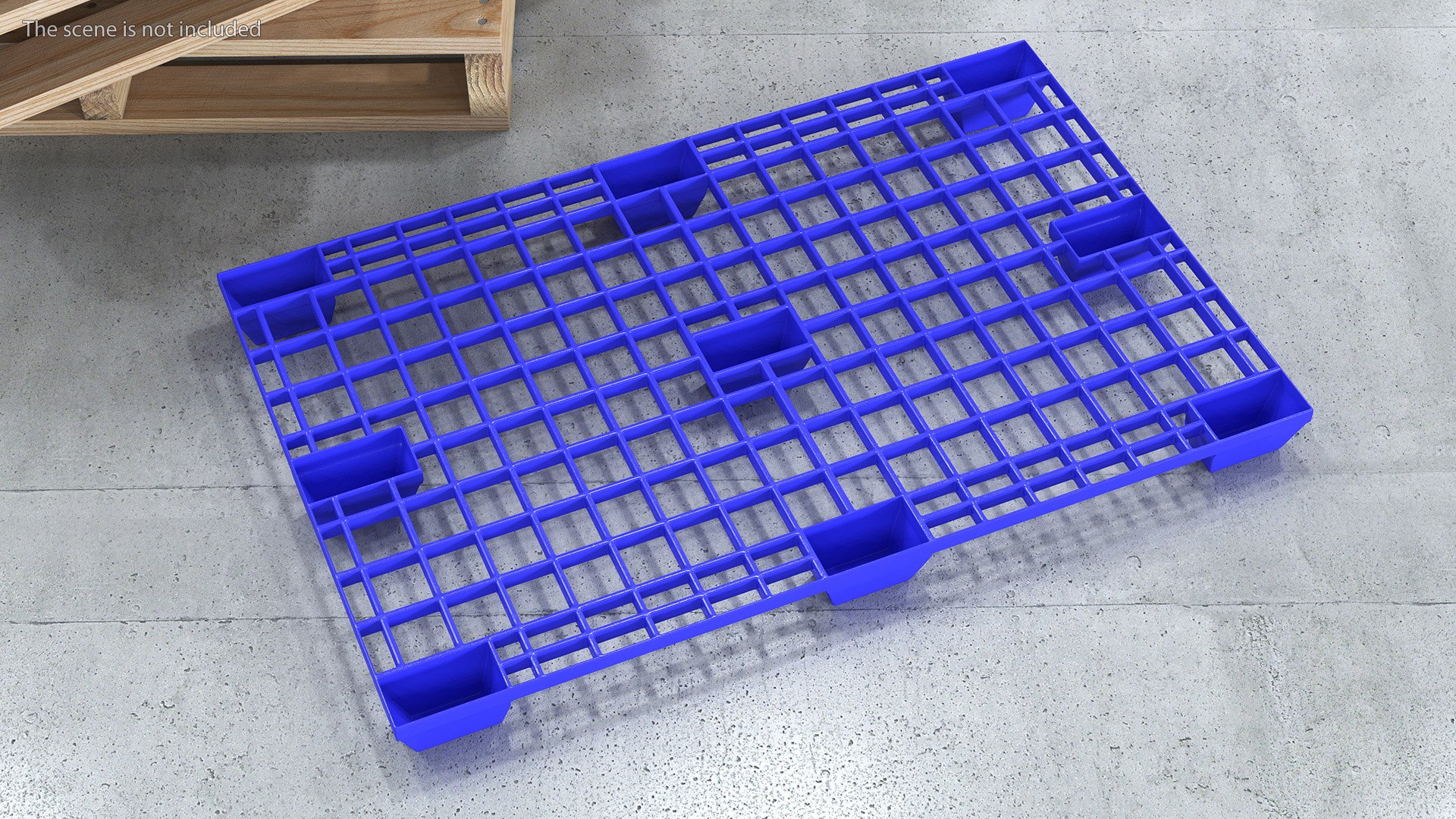 3D Floor Stacking Plastic Pallet Model - TurboSquid 2169533