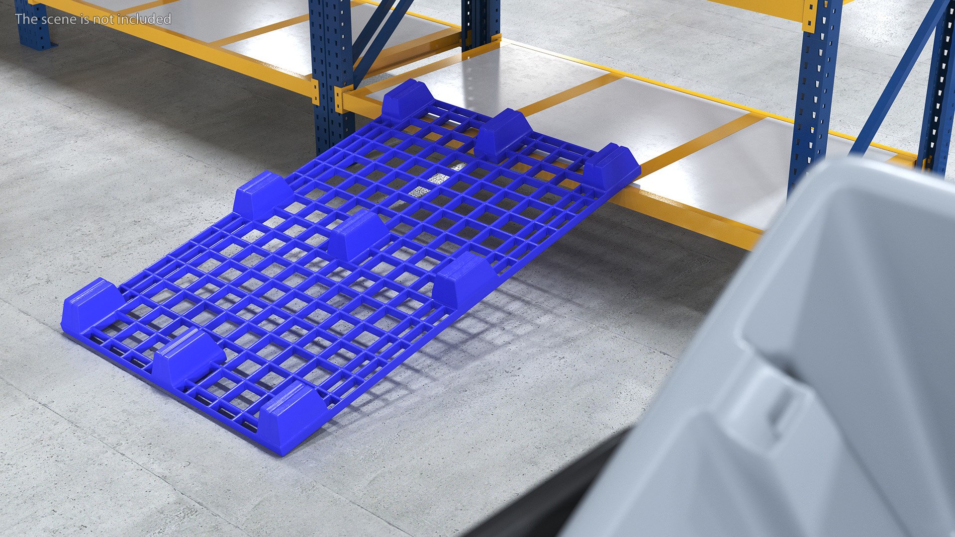 3D Floor Stacking Plastic Pallet Model - TurboSquid 2169533