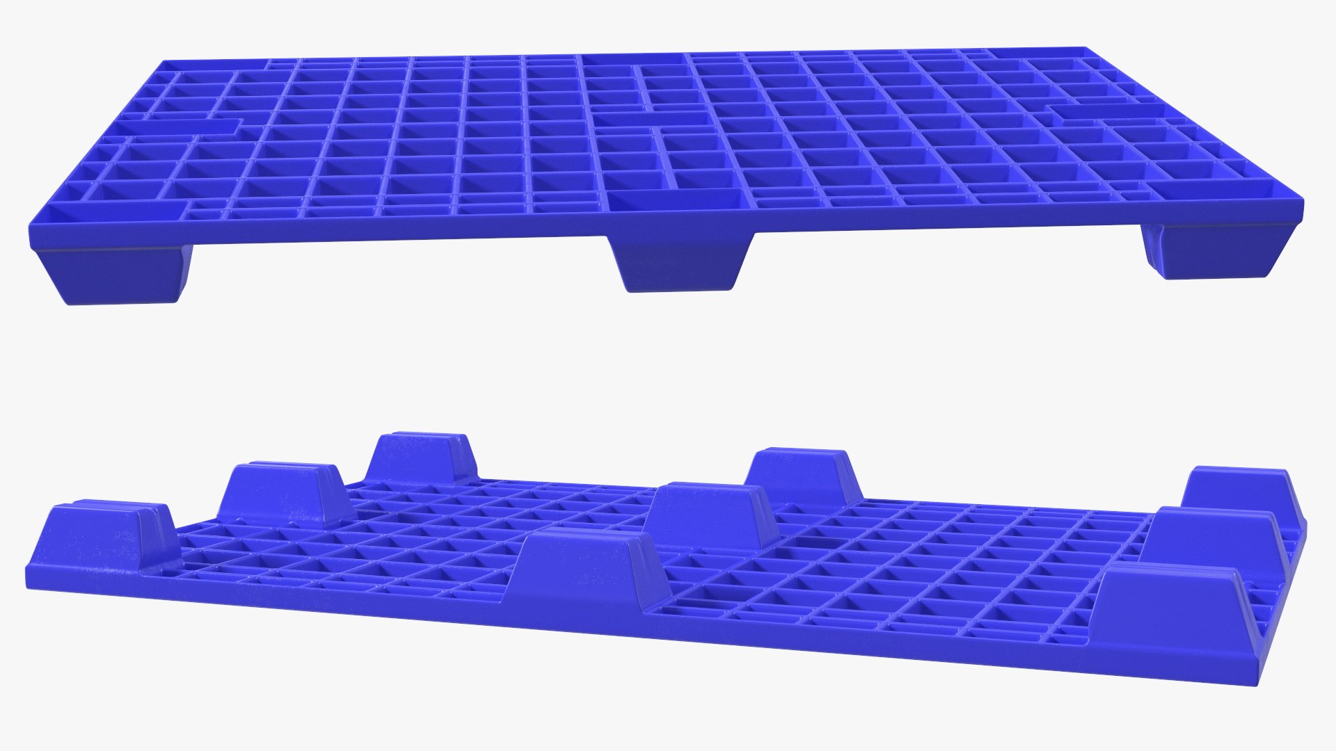 3D Floor Stacking Plastic Pallet Model - TurboSquid 2169533