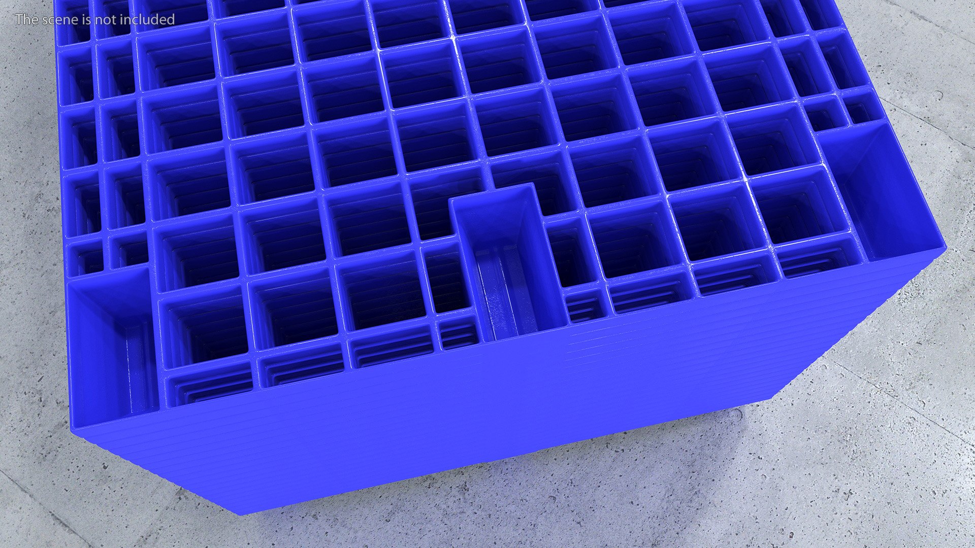 3D Floor Stacking Plastic Pallet Model - TurboSquid 2169533