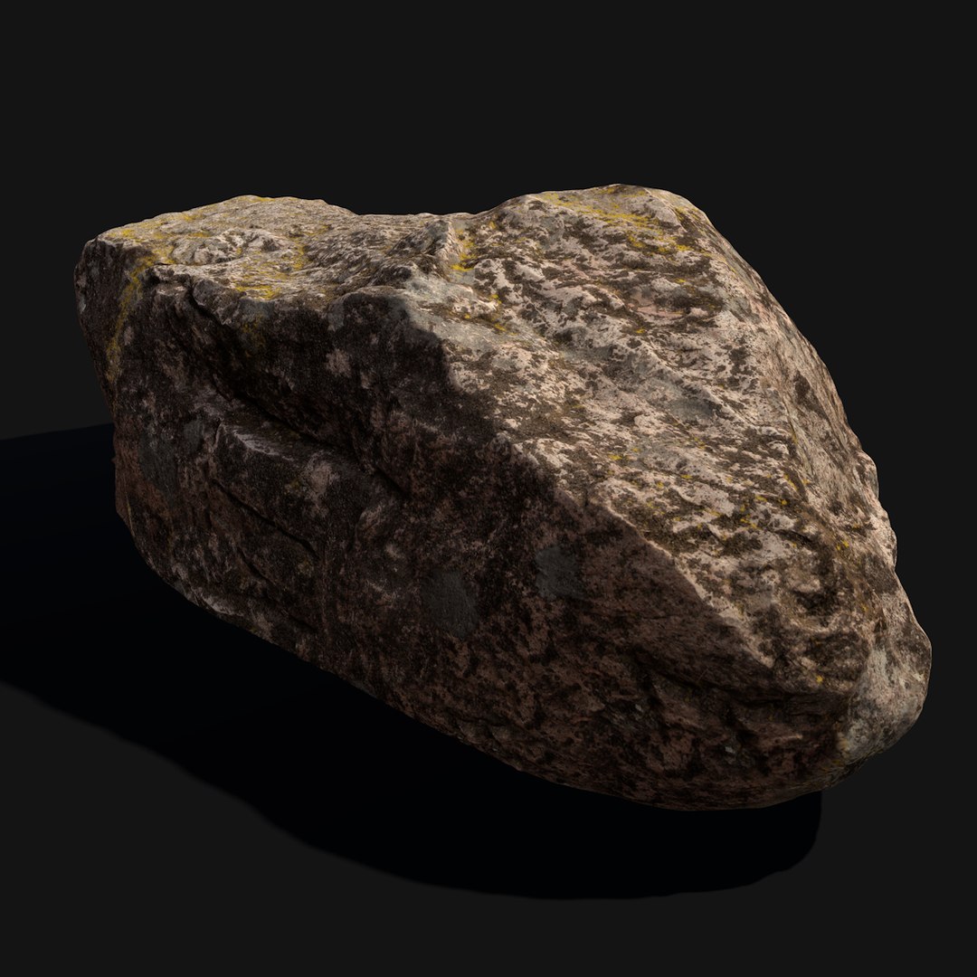 C4d Big Mossy Rock