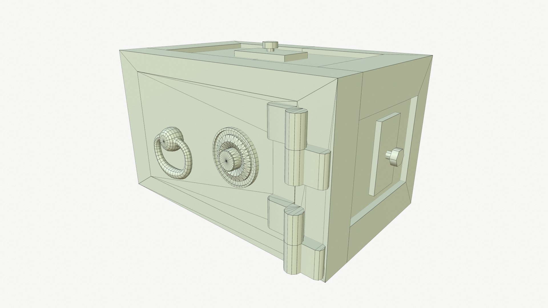 3D Analog Safe - TurboSquid 2298143