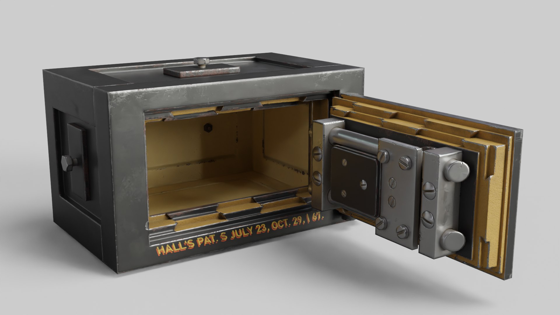 3D Analog Safe - TurboSquid 2298143