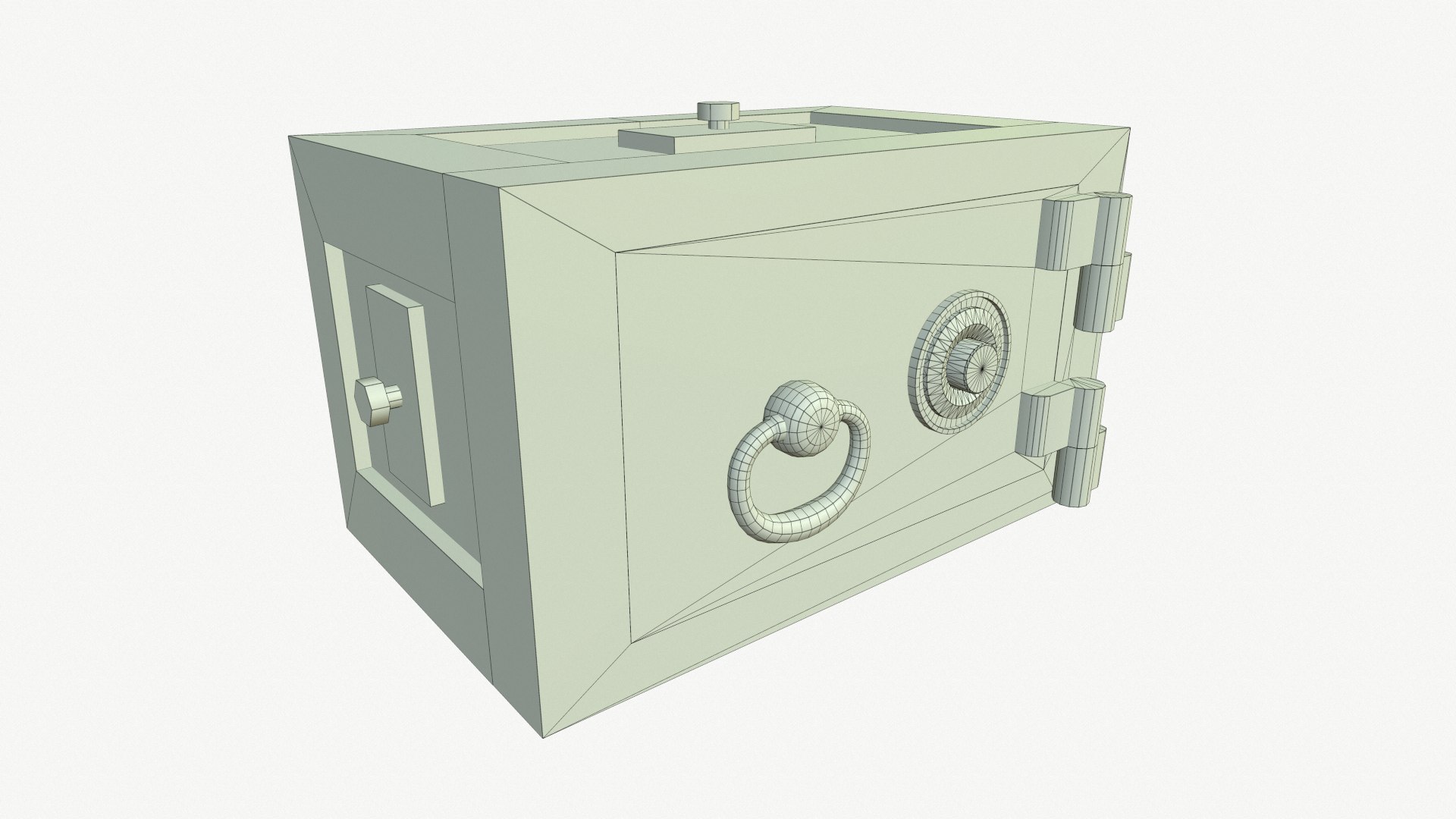 3D Analog Safe - TurboSquid 2298143