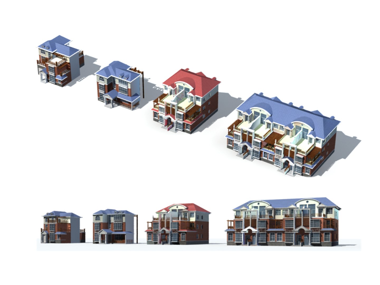 3d model of exterior rendering
