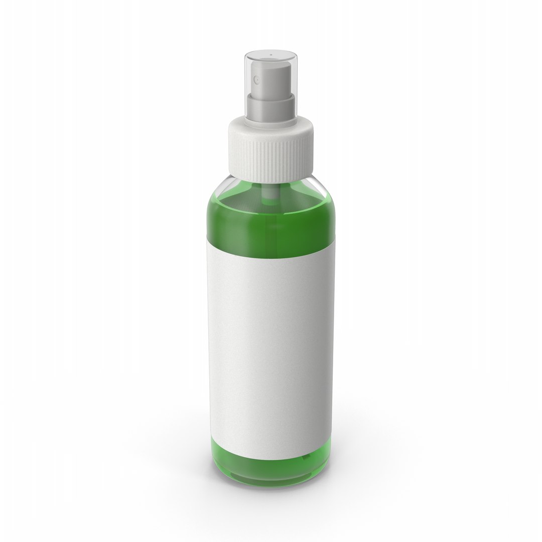 Spray Bottle Green 3D - TurboSquid 1975166