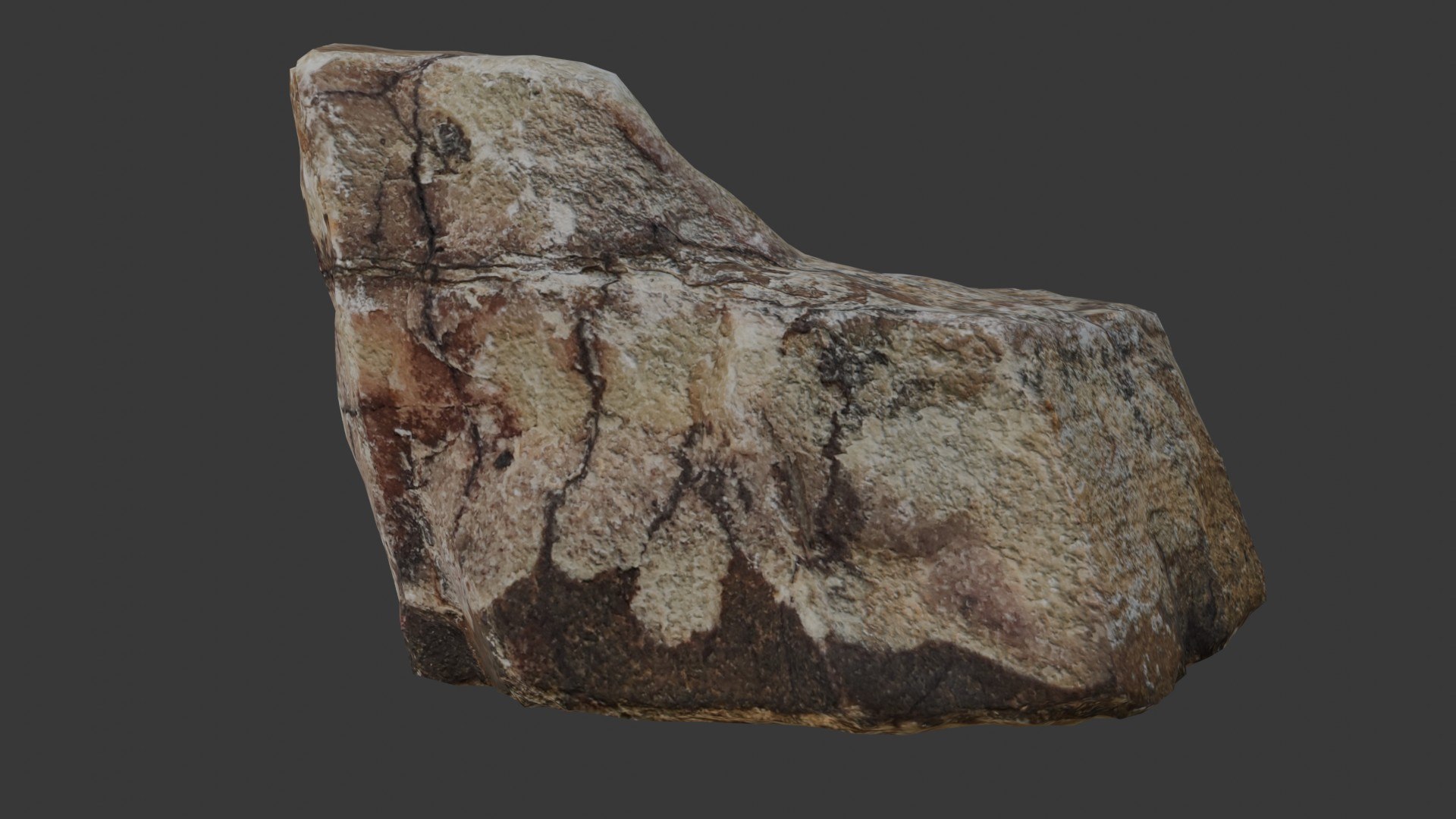 Layered Sedimentary Rock Scan 3D Model - TurboSquid 2406145